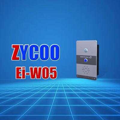 China Flush Mounted Ip Door Intercom Support Gesture Activation And PoE for sale