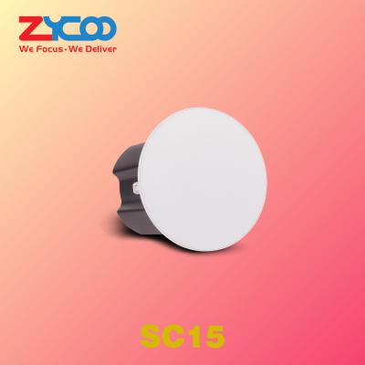 China PoE+ SIP Ceiling Speaker 85dB/1m/1W Wall Flush Mount Speakers for sale