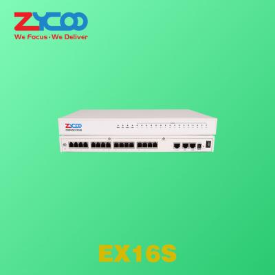 China Zycoo 16 x RJ11 VoIP Gateways Auto Provisioning 16 Port Fxs Gateway for sale