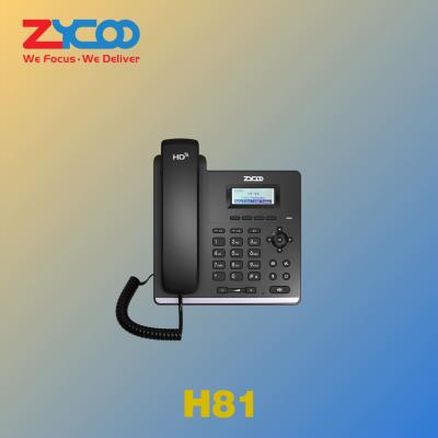 China 2 Lines Business VoIP Desk Phone Support RTP/RTCP/SRTP Protocols for sale