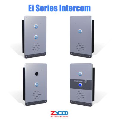 China Ei Series Video SIP Based PoE Intercom 4 Models Corrosion Resistant Aluminum Casing for sale