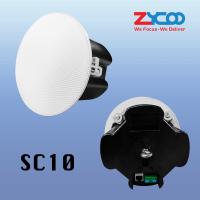 China SC10 SIP Enabled IP PA Speaker System Indoor Ceiling Speakers With PoE Supported 10W for sale
