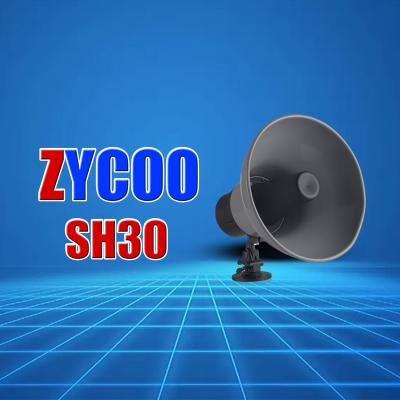China Waterproof  IP PA Speaker System Outdoor Horn Speaker Wall / Pole Mounted With PoE Supported for sale