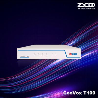 China T100 IPPBX Phone System With Analog Interface 2 Port VoIP Enterprise Telephone Systems SUPPORT Unlimited SIP/IMS Trunks for sale