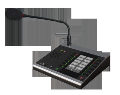 China SIP Based PoE M100 Dispatch Microphone Console for Intercom for sale