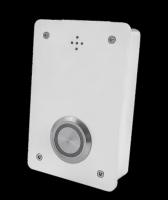 China Silver SIP Ceiling Speaker Push To Talk Button With Microphone for sale