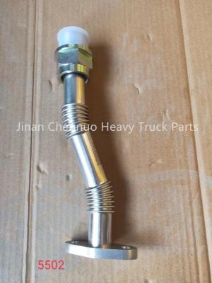China Shandeka C7H 202V05703-5502 Booster Return Oil Pipe Heavy Truck Parts for sale