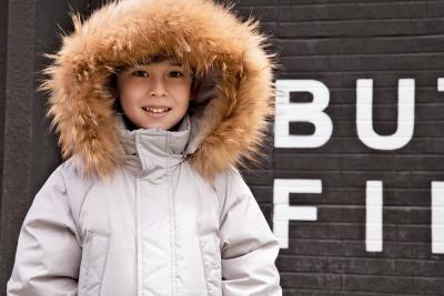 China Brand Kids Clothes Wholesale Boutique Candy Color Long Coats Boys Winter Comfy Cheap Down Jacket for sale