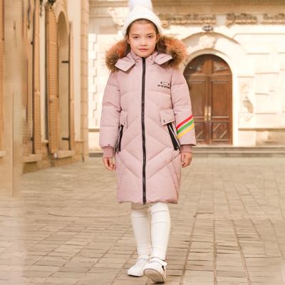 China High Quality Kids Clothes New Style Jacket Outdoor Girl Winter Coat Russian High Rock Padded Down Jacket for sale