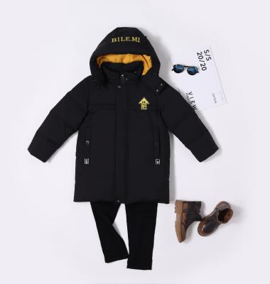 China Bilemi Fashion Children Thick Warm Winter Downcoat Kids Cotton Parka Boy Winter Jacket for sale