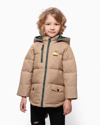 China Bilemi Baby Thick Lovely Warm Parkas Hooded Down Jacket Winter Boys Downcoat for sale