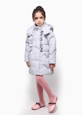 China Chinese Clothing Companies Kids Snow Suit Long Style White Duck Down Coat Kids Warm Girls Winter Jacket for sale