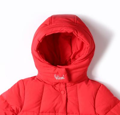 China Kids Clothes Safety High Quality Outdoor Girls Long Coat Hot Fashion Winter Thick Duck Down Jacket for sale