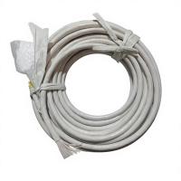 China Wired Communication Cable Wire Leads Gray Coiled With Tie Wraps    SS-16-SMB-75-10 for sale