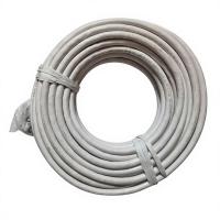 China Wired Communication Cable Wire Leads Gray Coiled With Tie Wraps    SS-16-SMB-75-10 for sale