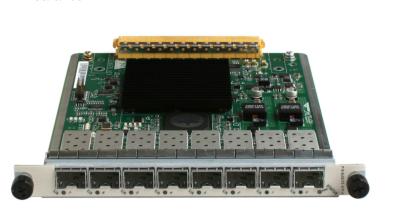 China HUAWEI CR5M0E8GFA30 03030KNE P10-A 8 Port 100/1000Base-X-SFP Flexible Card A for sale