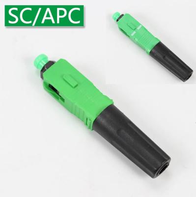 China SC/APC Fiber Optic Fast Connector for sale