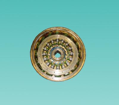 China Abrasion Proof TLT Axial Fan Impeller Hub 1000mm Diameter 325mm Height Welded Structure for sale