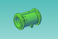 China H150N2 Bearing Box Housing for TLT Axial Fan Oil Storage 3kg/cm Sealed for sale