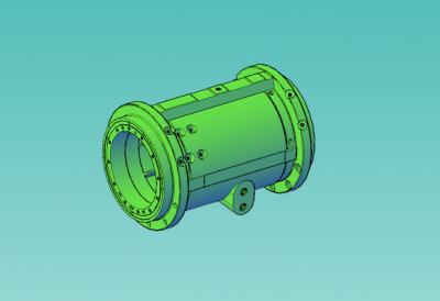 China H150N2 Bearing Box Housing for TLT Axial Fan Oil Storage 3kg/cm Sealed for sale