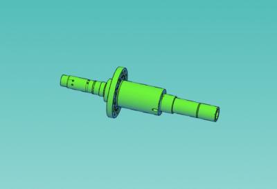 China 720mm TLTAxial Fan Hydraulic Cylinder Shaft 400/125 Nitriding Hardness HRC60 for sale