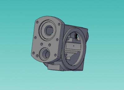 China 400/125 Hydraulic Cylinder Guide Housing Upper Abrasion Proof Spare Part for sale