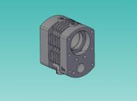 China QT400-15 Hydraulic Cylinder Housing Lower for TLT Axial Fan 400/125 for sale
