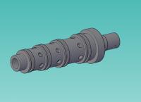 China 400/125 Hydraulic Cylinder Servo Sliding Core Group for TLT Axial Fan Rustproof for sale