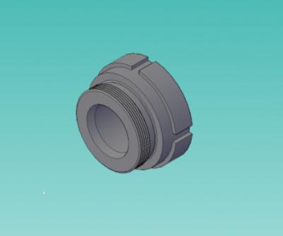 China Hydraulic Cylinder Cover Cap 400/125 Dust-Proof Sealed Fixed Positioning for sale