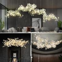 China Modern Staircase Project Customized Pendant Lamp Fixtures AC85V To 265V 6000K for sale