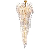 China Big Huge Huge Custom Pendant Lights 9500lm Prefabricated Villa Luxury Pendant Ceiling Lights for sale
