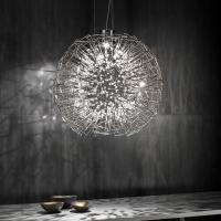 China Crystal Hanging Lights Stainless Steel Chandelier D60*H60cm 110V-240V for sale