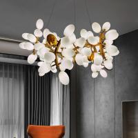 China White Alabaster Hanging Light Fixtures for sale