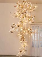 China Big Huge Huge Customized Pendant Lamp 9500lm Prefabricated Villa Luxury Pendant Ceiling Lights for sale
