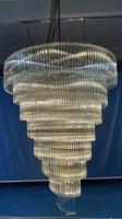 China ODM Luxury Pendant Lamp High End Large Foyer Chandelier Durable for sale