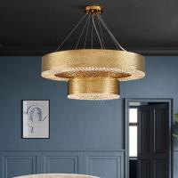 China ODM Crystal Custom Pendant Light Fixtures ISO9001 Rust Prevention for sale