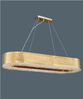 China ODM Crystal Custom Pendant Light Fixtures ISO9001 Rust Prevention for sale