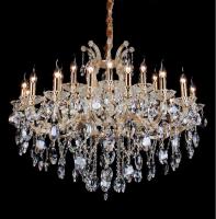 China LED E14 Ceiling Crystal Candle Chandelier Lamp Waterproof Dirt Resistant for sale