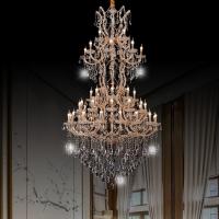 China LED E14 Ceiling Crystal Candle Chandelier Lamp Waterproof Dirt Resistant for sale