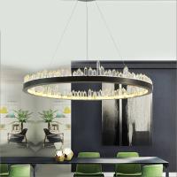 China Metal Crystal Polished Pendant Chandelier Lights 110V / 220V for sale