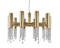 China AC85 - 265V 10000lm Modern Crystal Chandelier Energy Saving Indoor Lighting for sale