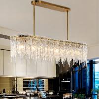China Luxurious Residence Luxury Pendant Lights Metal Glass OEM ODM for sale