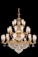 China Custom Luxury Modern Chandelier French Style LED E14 for sale