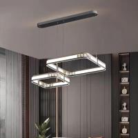 China Acrylic Modern Simple Waltz Chandelier Three Color Switching for sale