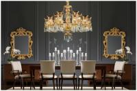 China European Style Antique French Baccarat Crystal Chandelier Creative High End Club Crystal Lamp for sale