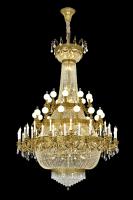 China High Quality Brass Commercial Chandelier Lighting E14 Light Source for sale