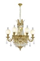 China High Quality Brass Commercial Chandelier Lighting E14 Light Source for sale