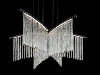 China Distinctive Chandelier Custom Chandeliers With Beautiful Curve Shape for sale