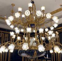 China European Elegance Large 2 Story Foyer Chandelier Big Light Fixtures Museums Historic Buildings for sale