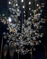China Custom Chandeliers Colored Crystal Chandelier Art And Light And Shadow Expression for sale